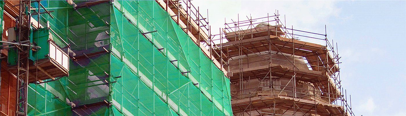 Debris safety net & Scaffold debris netting of Construction | Factory ...